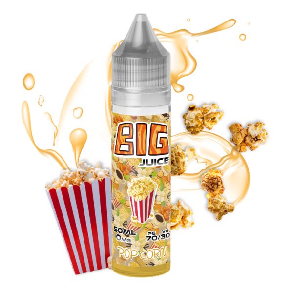 E-liquide Pop-Corn Big Juice 50ml – Pop-corn sucré et croustillant ...